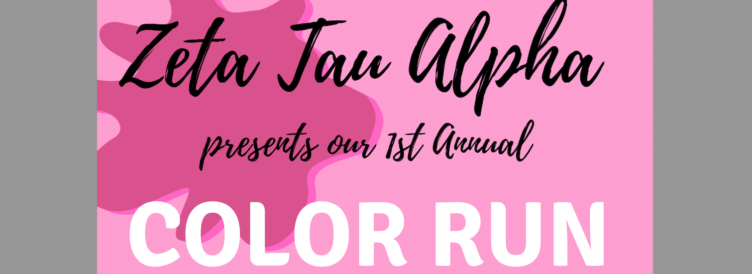 Zeta Tau Alpha Think Pink Color Run | Zeta Tau Alpha Foundation