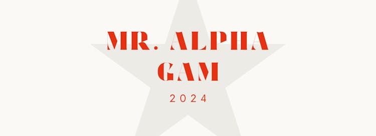 Mr. Alpha Gam | Alpha Gamma Delta