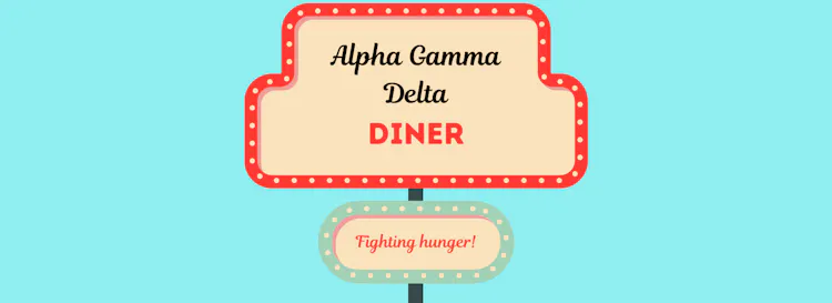 AGD Diner | Alpha Gamma Delta