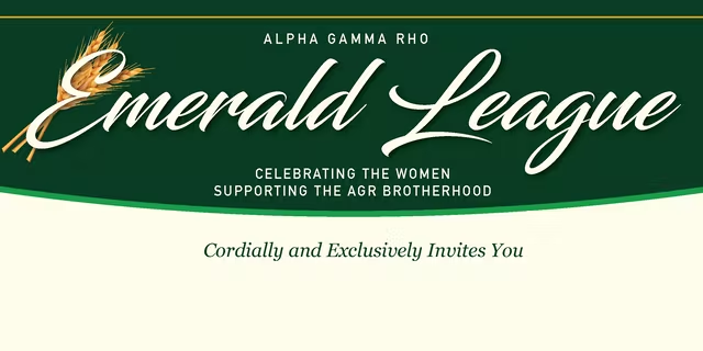 The Emerald League - Second Year | Alpha Gamma Rho Foundation