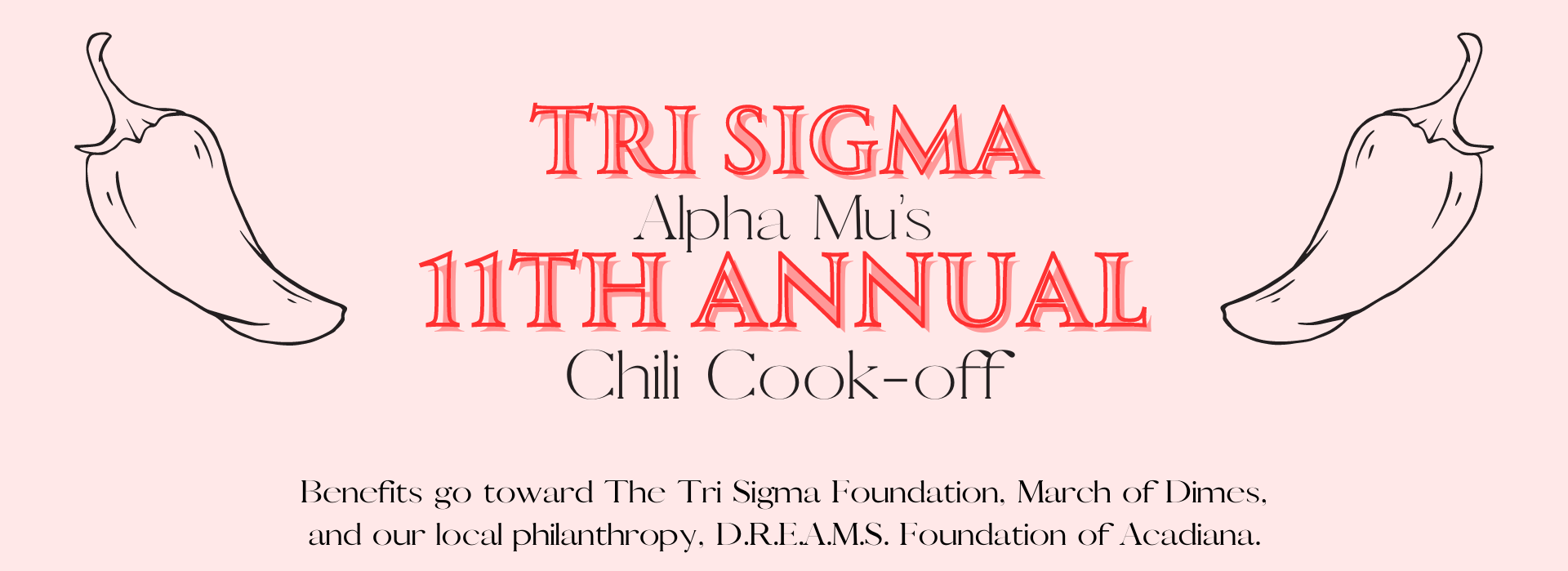 Tri Sigma Alpha Mu 11th Annual Chili Cook Off | Tri Sigma Foundation
