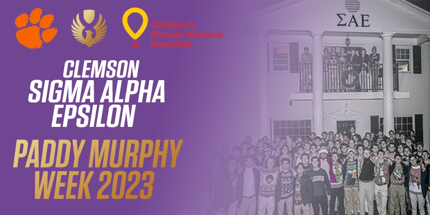 Sigma Alpha Epsilon Paddy Murphy Week 2023 | Clemson University Greek Life