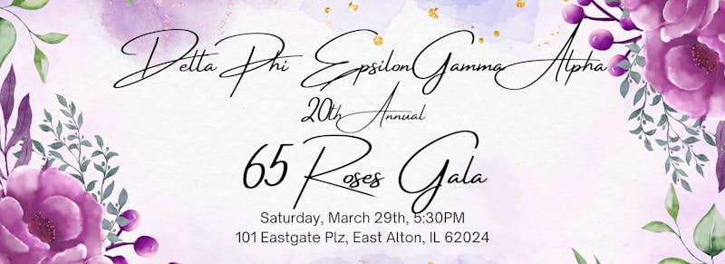 65 Roses Gala 2025 | SIU Edwardsville Interfraternity Council