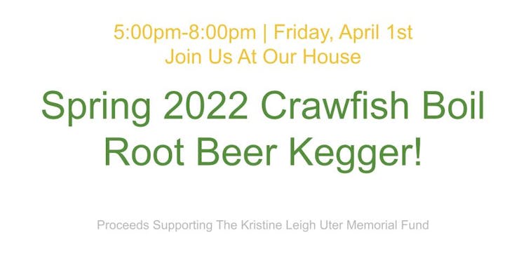 Crawfish Boil and Root Beer Kegger | FarmHouse