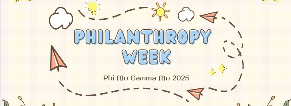Phi Mu Gamma Mu Philanthropy Week 2025 | Phi Mu