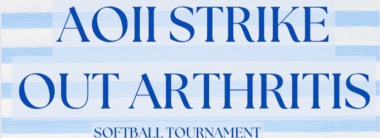 AOII Strike Out Arthritis | Alpha Omicron Pi