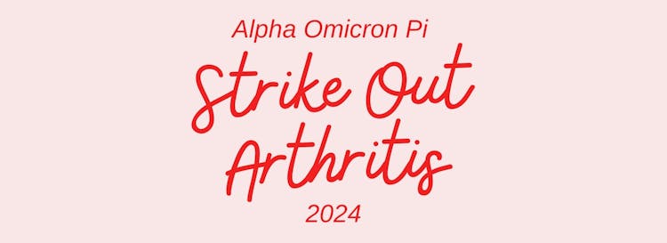 AOII Strikeout Arthritis 2024 | Alpha Omicron Pi