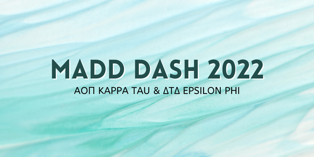 MADD Dash 2022 | Alpha Omicron Pi