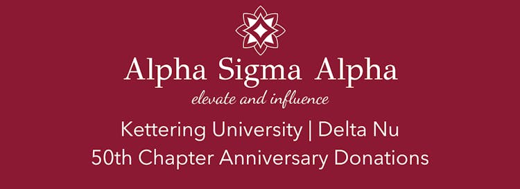 Alpha Sigma Alpha Delta Nu 50th Anniversary Event Donations | Alpha ...