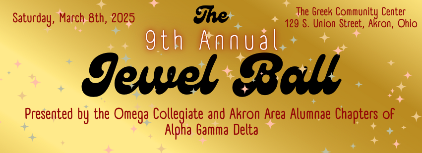Omega's 9th Annual Jewel Ball | Alpha Gamma Delta Alumnae