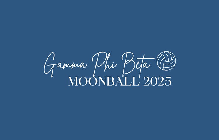 Gamma Phi Beta Moonball 2025 | Gamma Phi Beta