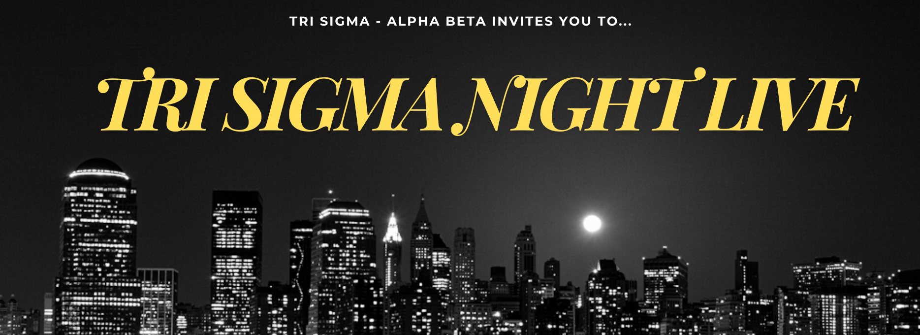 Tri Sigma Night Live - Fall 2024 | Tri Sigma Foundation