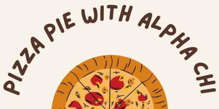 Pizza Pie with Alpha Chi 2024 | Alpha Chi Omega