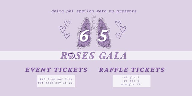 65 Roses Gala | Delta Phi Epsilon