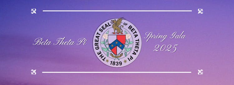 Delta Pi Gala 2025 | Beta Theta Pi