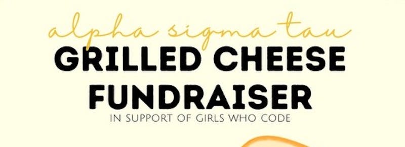 Grilled Cheese Fundraiser | Alpha Sigma Tau